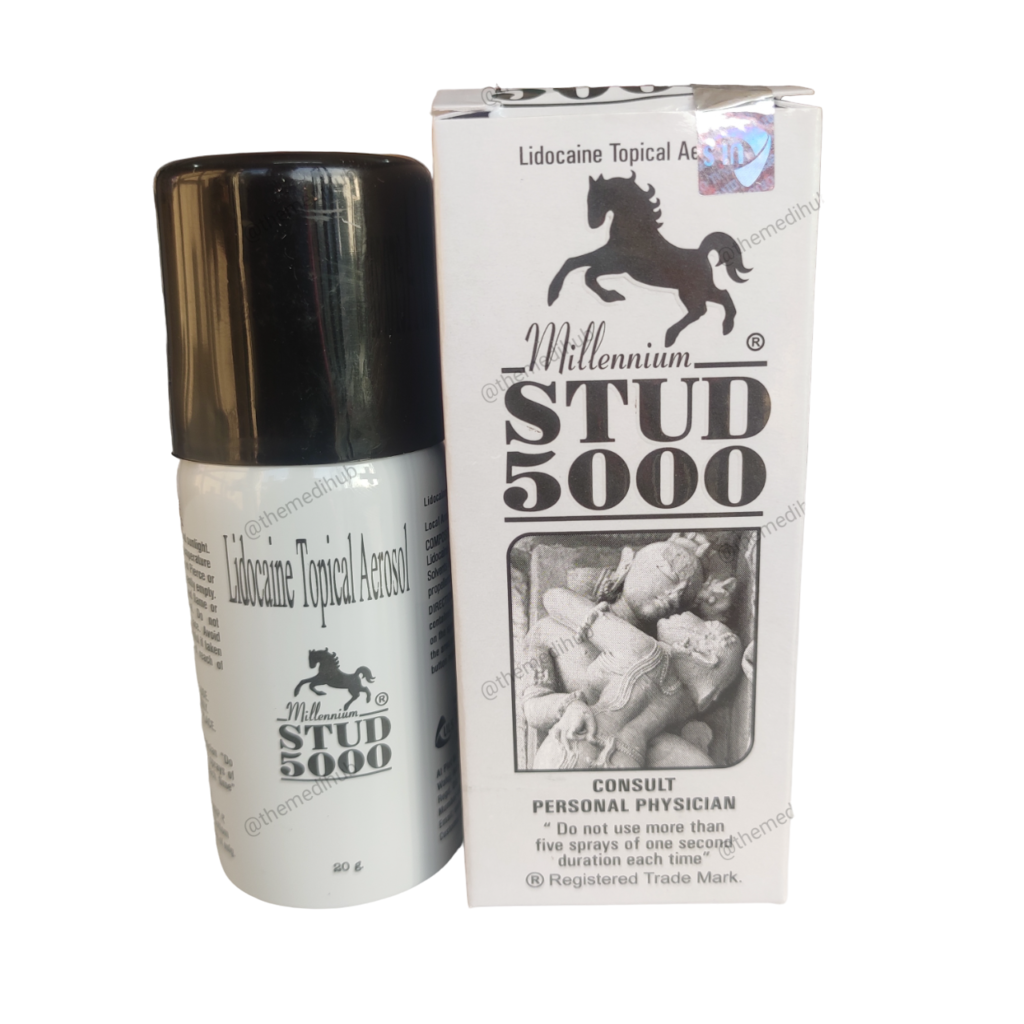 Millennium Stud 5000 Climax Delay Spray - Medihub Pharma