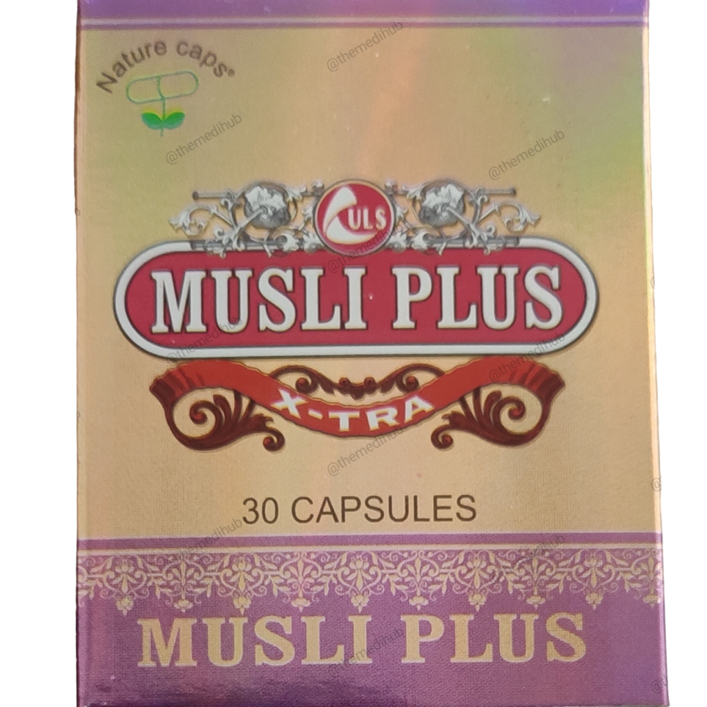 Musli Plus Capsules (30 Caps Pack) - Medihub Pharma