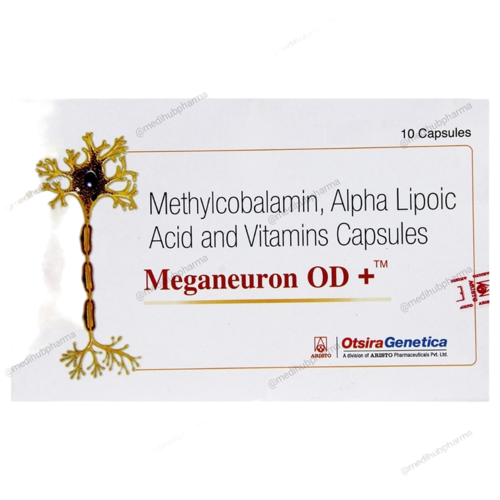 Meganeuron OD Plus Capsule (10 Cap Strip) - Medihub Pharma