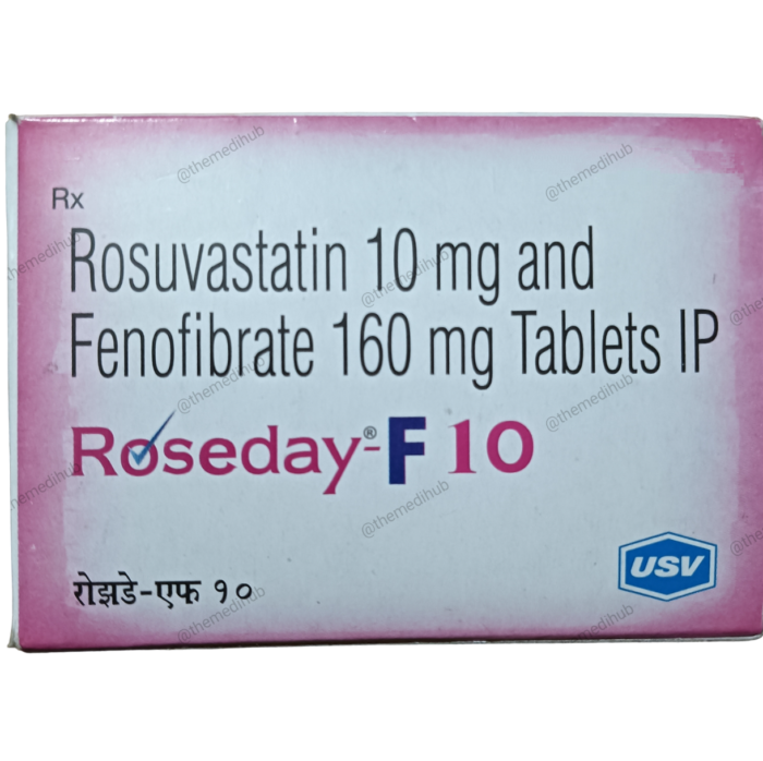 Roseday-F 10 Tablet (10 Tab Strip) - Medihub Pharma