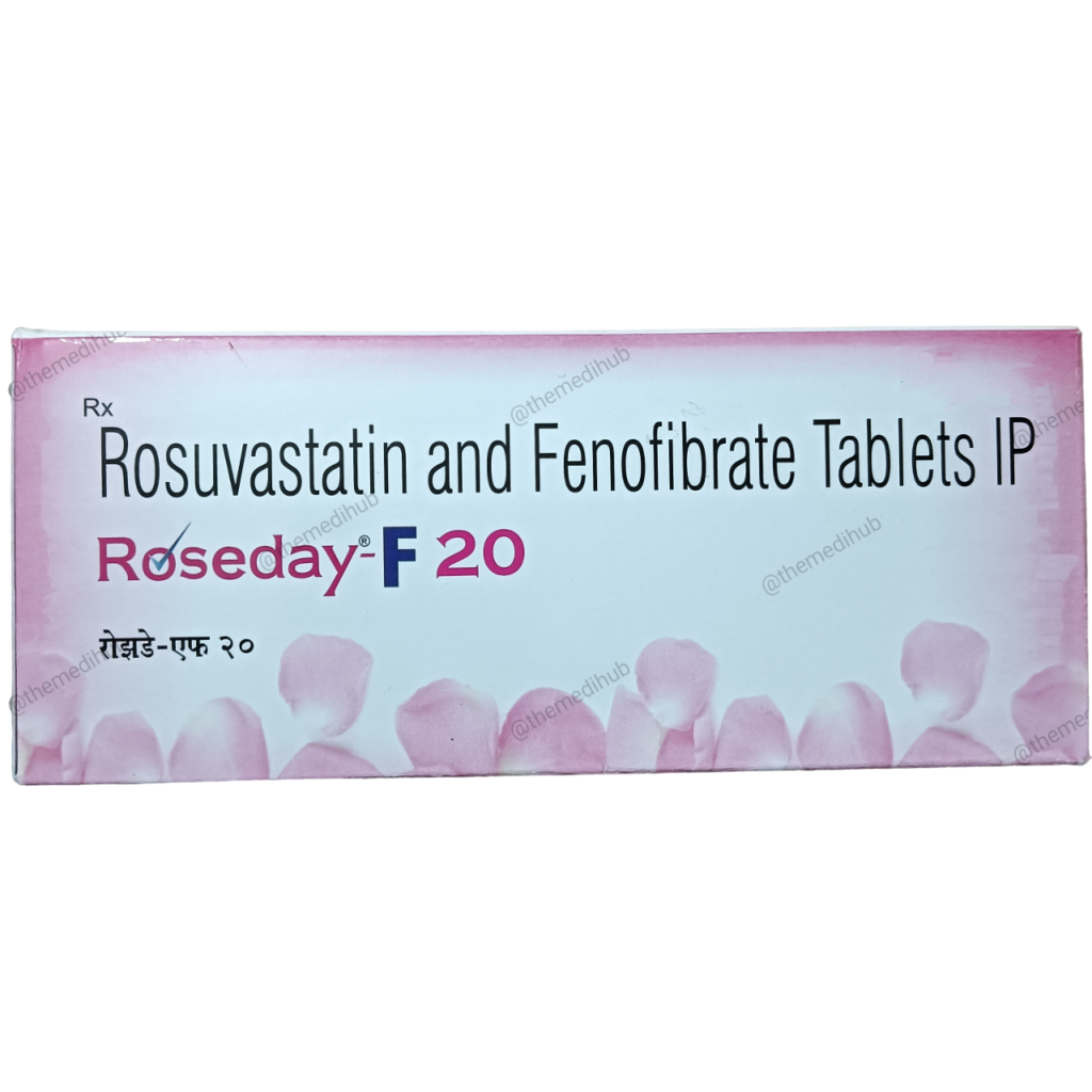 Roseday-F 20 Tablet (10 Tab Strip) - Medihub Pharma