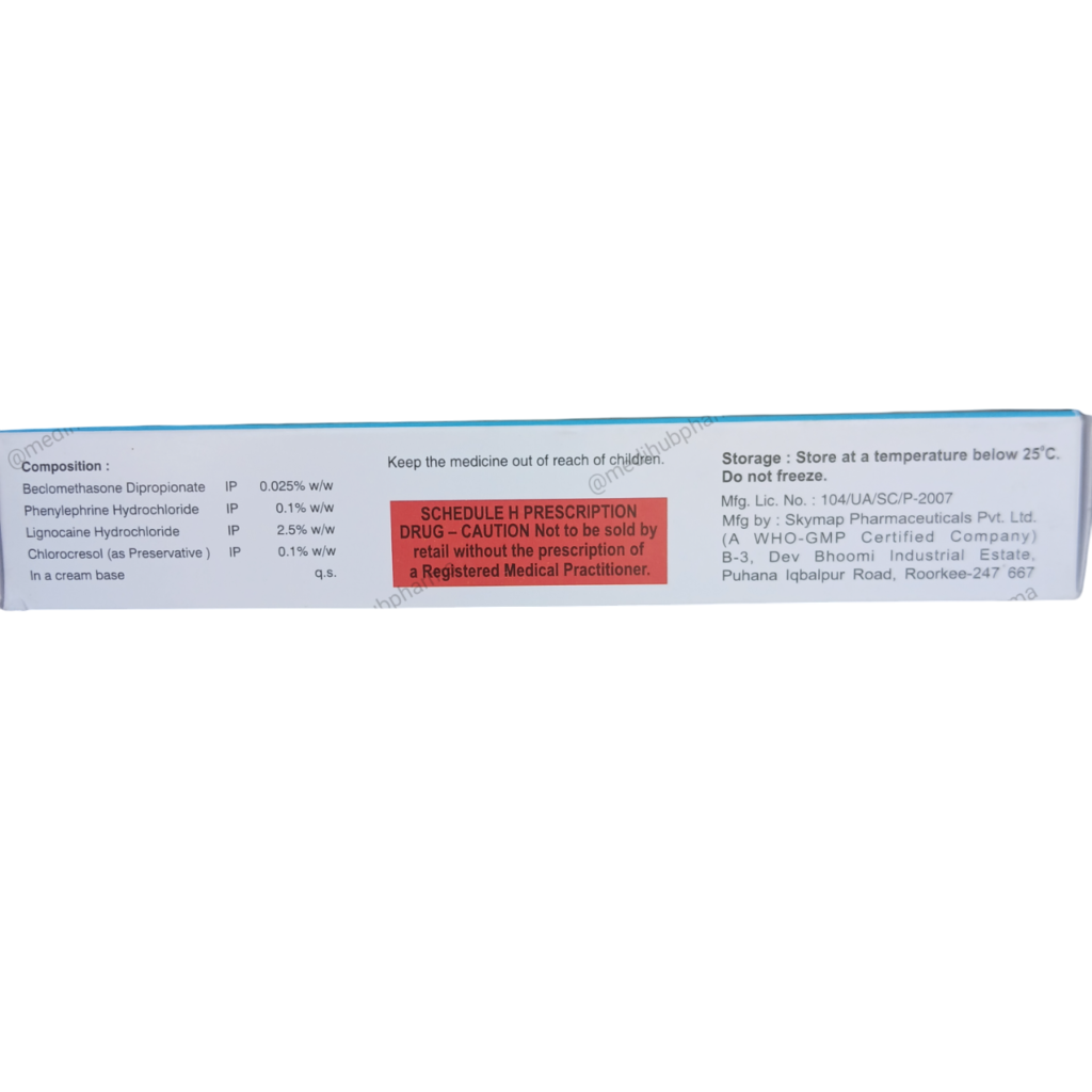 No Pile Rectal Cream (20 gm Pack) - Medihub Pharma